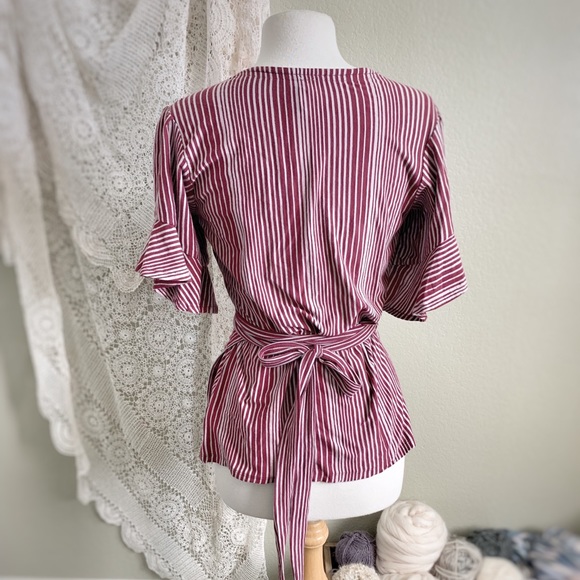 Free People | Tops | Free People Wrapped Around My Finger Wrap Top ...
